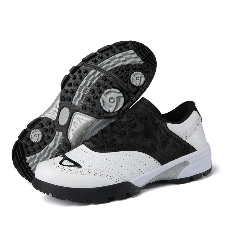 【楽天市場】ゴルフシューズ ゴルフ ウォーキングシューズ プロゴルフスニーカー レザー 滑り止め 防水 練習靴 男女兼用 23.0cm-28.0cm：Sugorun楽天市場店