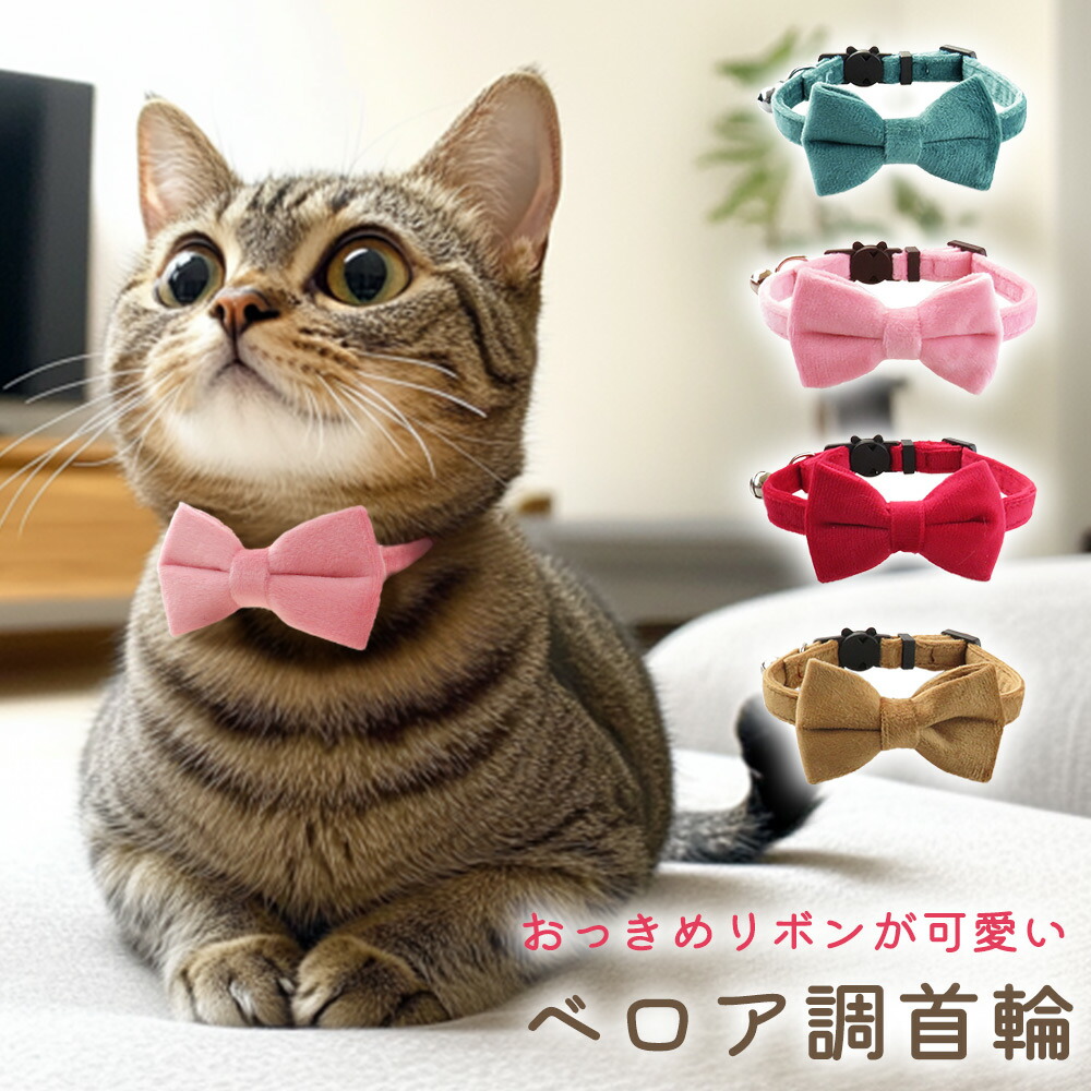 【楽天市場】【MILASIC公式】 ネコ 首輪 リボン ベロア調 猫 かわいい おしゃれ ファッション 安全 軽量 おめかし SNS映え プレゼント ギフト 猫用品 カラフル くすみカラー ...
