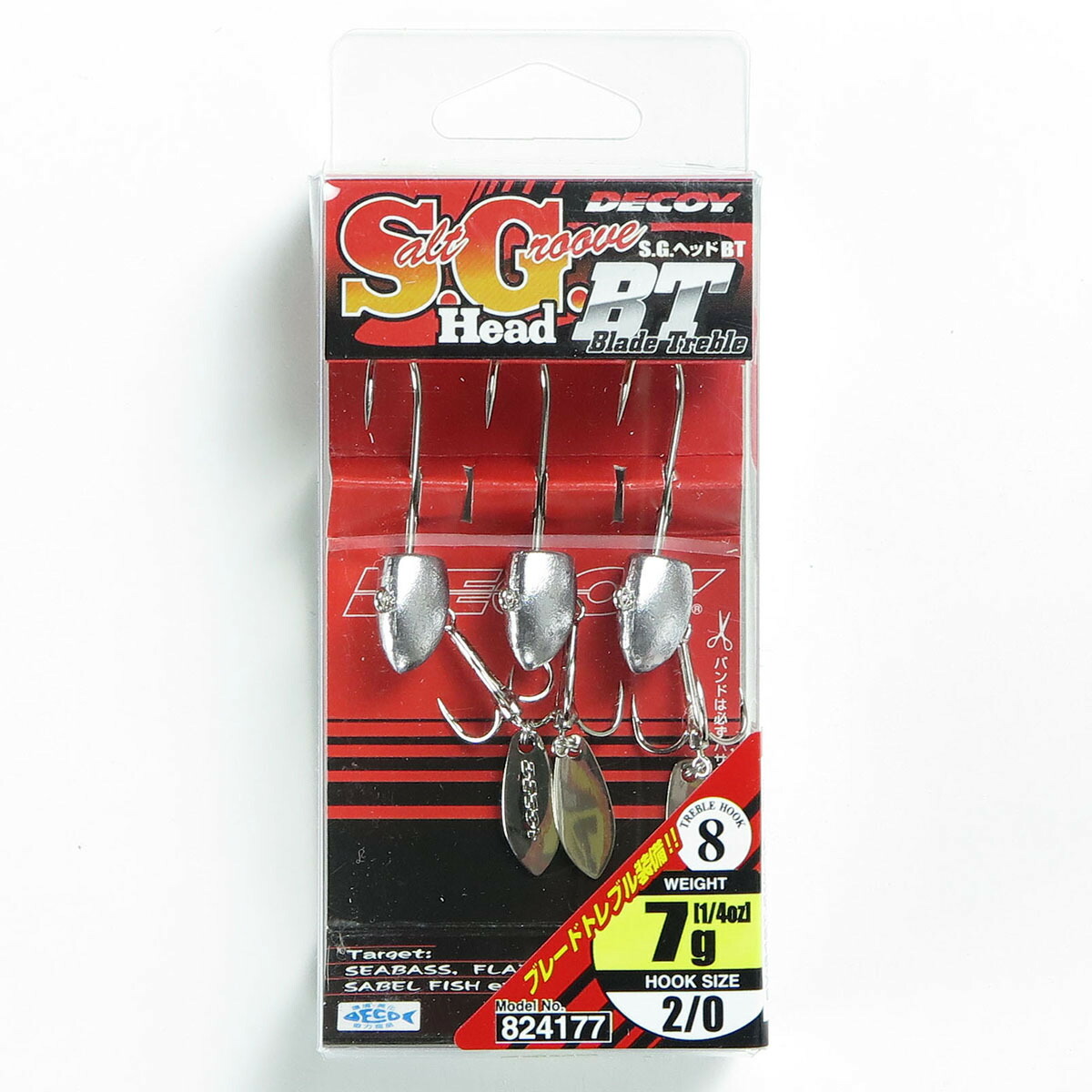 【楽天市場】「 カツイチ KATSUICHI SGヘッドBT #2/0-7g 1/4oz 」 【 楽天 月間MVP & 月間優良ショップ ダブル受賞店 】 釣具 釣り具 釣り用品：日用品・釣具 ...