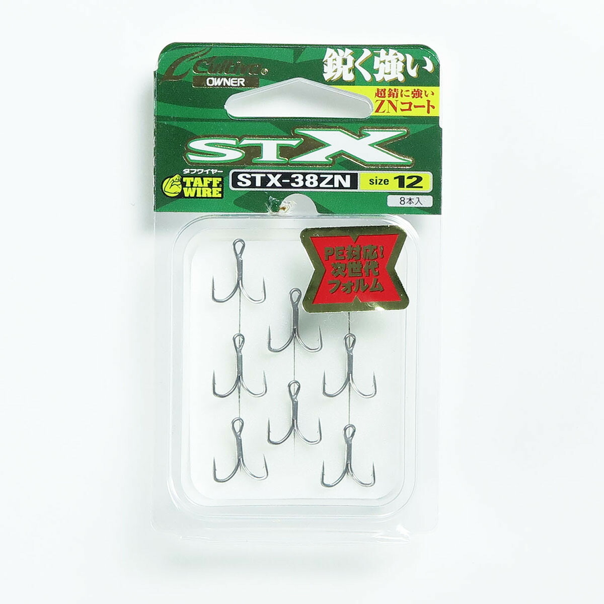 【楽天市場】「 OWNER オーナー トリプルフック STX-38 スティンガートリプルエクストラ #12 」 【 楽天 月間MVP & 月間 ...