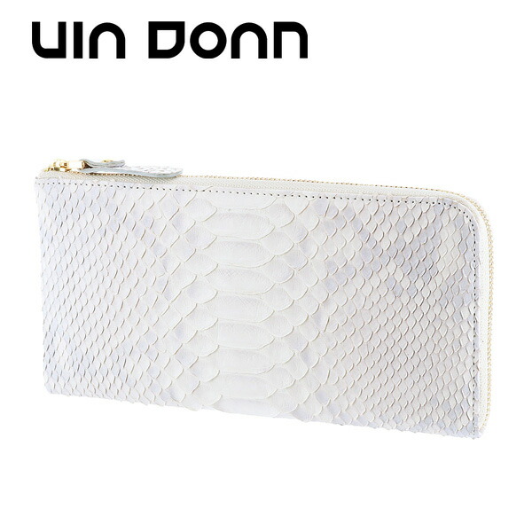 【楽天市場】\楽天カード利用で最大P12倍／ ヴィア ドアン VIA DOAN L字ファスナー長財布 Bran Python ブランパイソン 451 レディース ポイント10倍 蛇革 蛇柄 白 ...