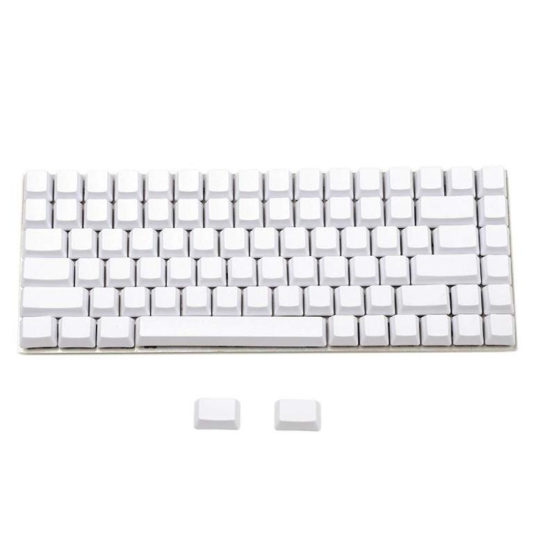 【楽天市場】YMDK ホワイト ブラック ドルチ 厚手 PBT 84 68 64 ブランク キーセット OEM プロフィール キーキャップ ...