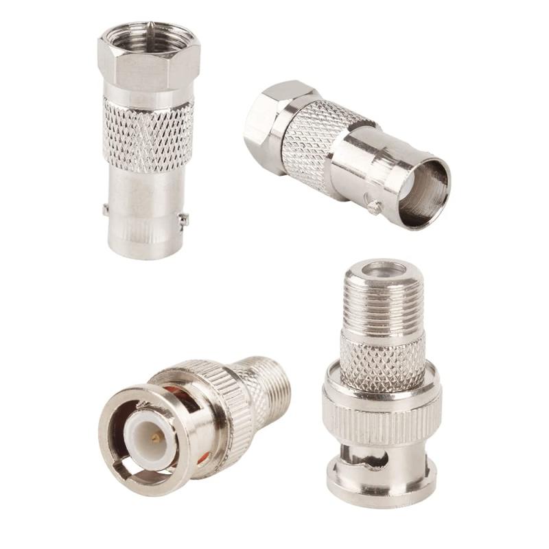 【楽天市場】F BNC 変換コネクタ Fオス-BNCメス Fメス-BNCオス Fプラグ-BNCジャック FジャックBNCプラグ FP-BNCJ FJ-BNCP 防犯カメラ 監視カメラ 同軸 ...