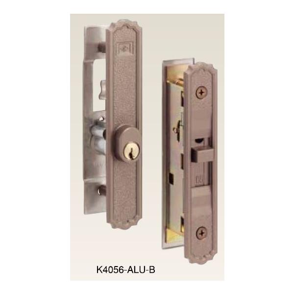 【楽天市場】アルファ 引違戸錠 K4056-ALU-B ブロンズ ピンシリンダータイプ：住まいFACTORY 楽天市場店