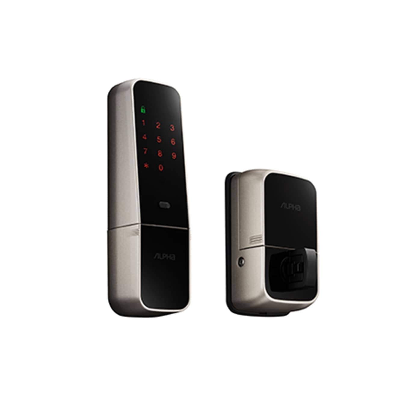 【楽天市場】アルファ PREMIUM SMART LOCK edロックConnect-1 WS300 ドア厚 36～40mm：住まい ...