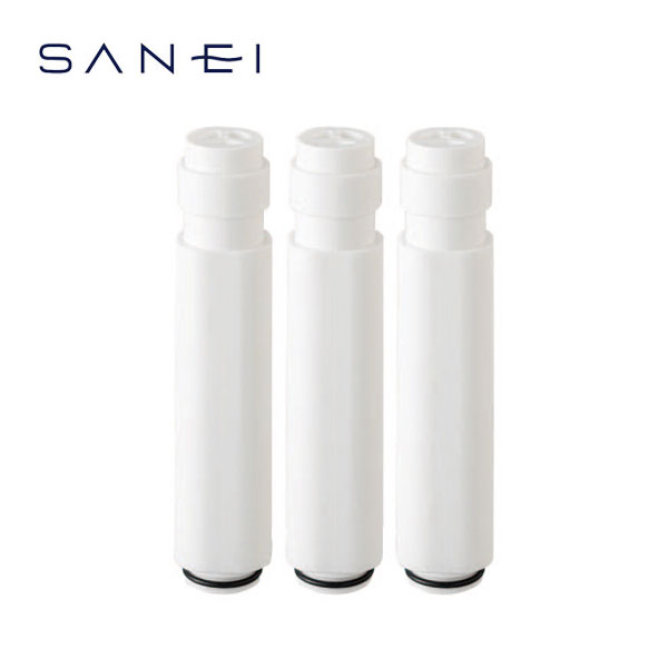 【楽天市場】シャワーヘッド用 浄水カートリッジ 3本入り PS7964-80XA-MW2用 SANEI 三栄水栓 PM7164-1 バスルーム用：スマプロ