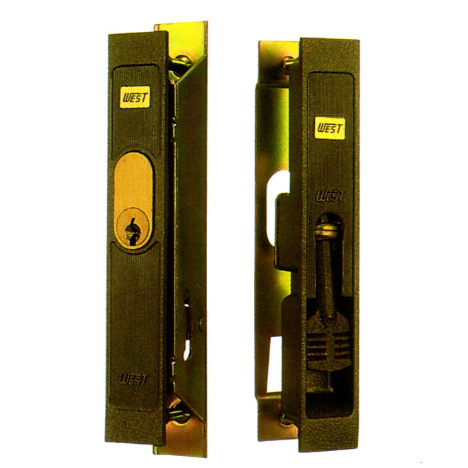 【楽天市場】WEST製 アルミサッシ 召合錠 SMKH-4B 引き戸 主な使用サッシ：YKK, 神鋼 など SMKH4B 引戸 引違戸：スマプロ