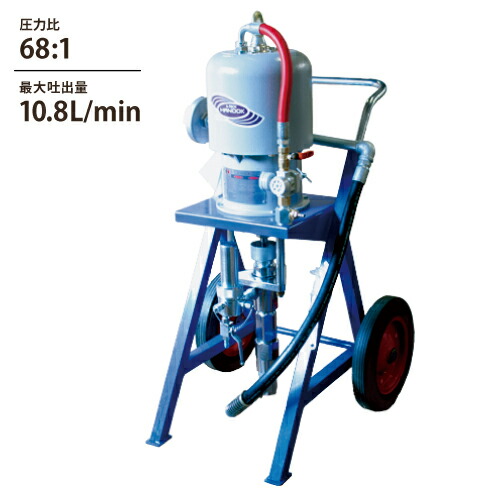 【楽天市場】HANDOK プランジャ式 HK68：1 （エアー駆動）エアレスポンプ ハンドック：サミーショップ