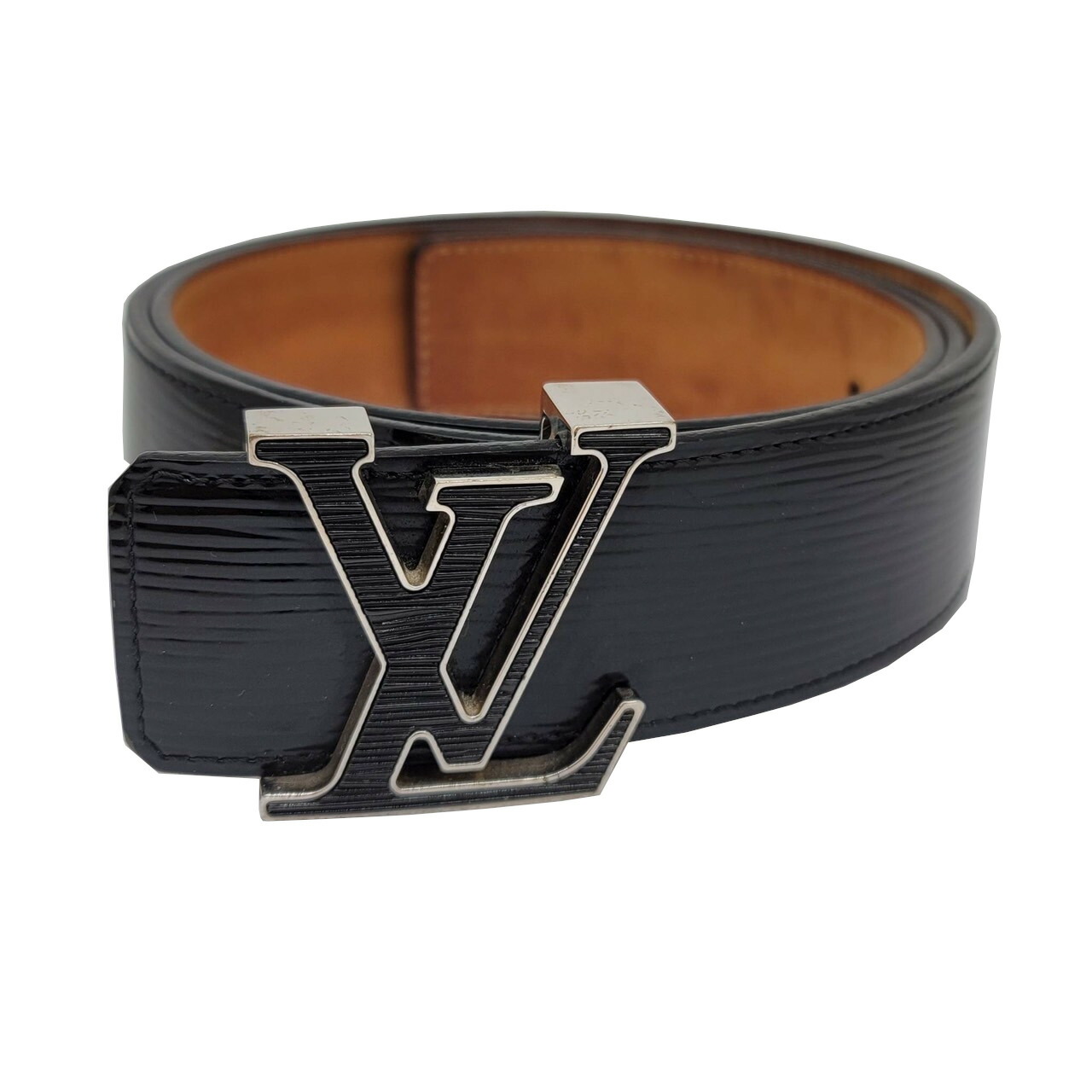 【楽天市場】【中古】LOUIS VUITTON ルイ ヴィトン サンチュール・LVイニシアル M9830 イニシャルエピエレクトリック エピ ...