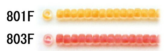 【楽天市場】TOHO「丸大」ビーズ【7g】｛色801F～803F｝：サン・びーどる楽天市場店