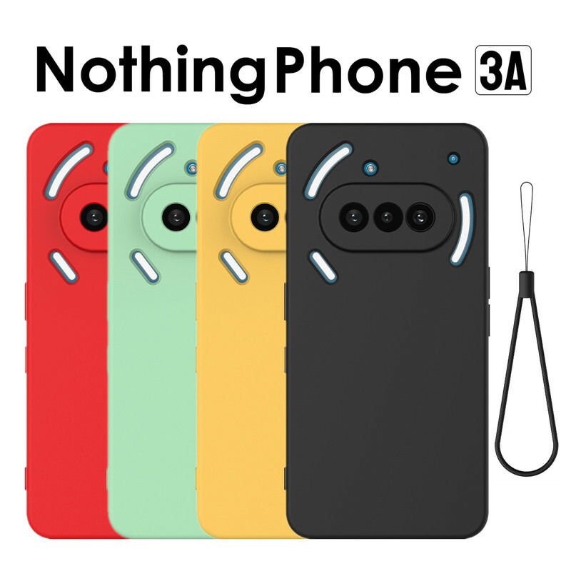 【楽天市場】スマホケース Nothing Phone 3a ケース シリコン ソフトカバー Nothing Phone 3a シリコンケース ...