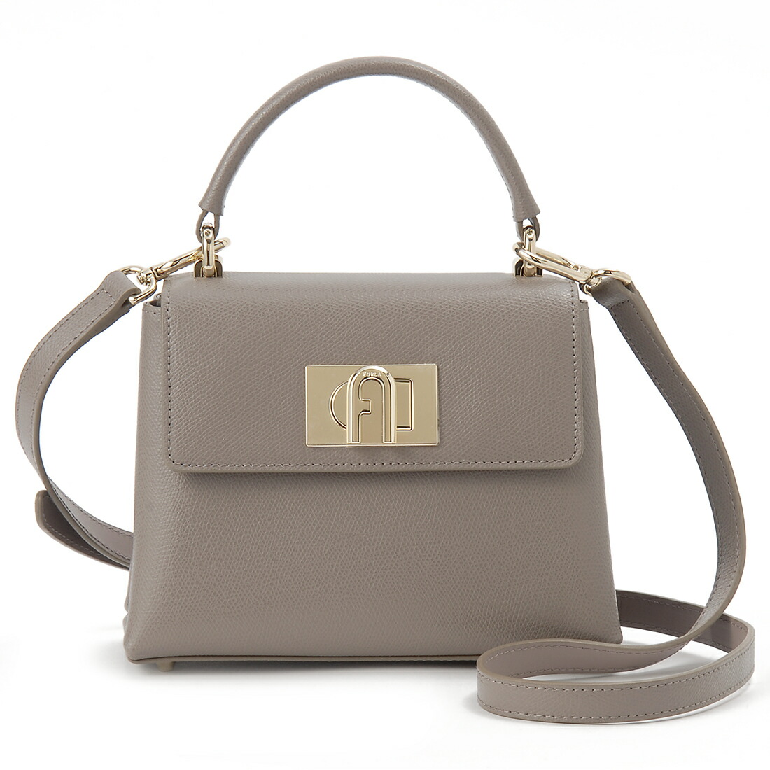 【楽天市場】FURLA フルラ ハンドバッグ レディース グレー WB00109-ARE-2572 MINI TOP HANDLE：s-select
