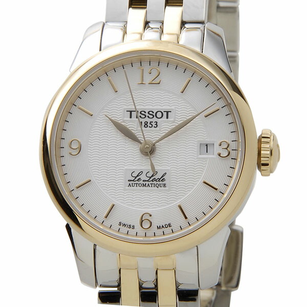 【楽天市場】ティソ Tissot 腕時計 T41218334 ルロックル オートマチック 自動巻き ゴールド レディース：s-select