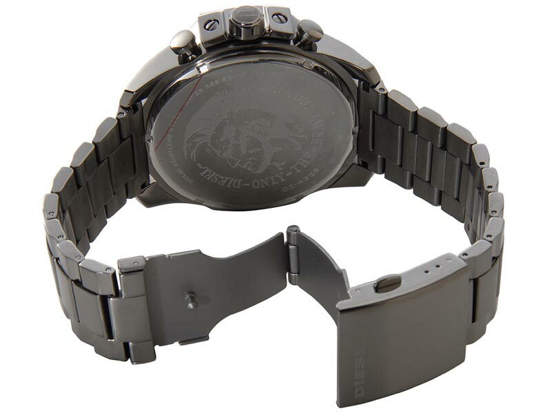 【楽天市場】ディーゼル DIESEL 時計 DZ4329 Mega Chief メガチーフ クロノグラフ ネイビー×ガンメタル メンズ 腕時計 ...