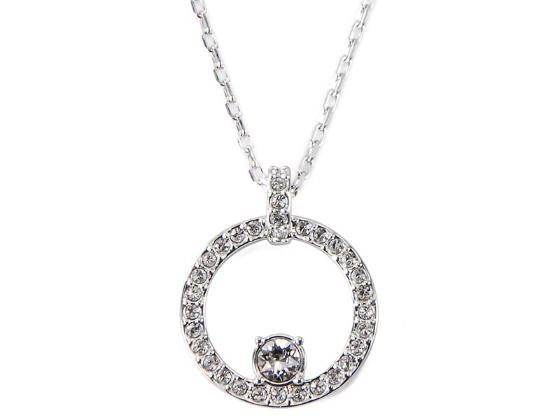 【楽天市場】ポイント5倍セール スワロフスキー SWAROVSKI ネックレス レディース 5198686 Creativity Circle ...