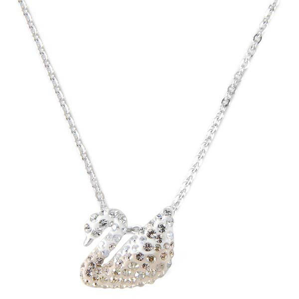 【楽天市場】SWAROVSKI スワロフスキー ネックレス 5215038 アイコニックスワン ローズゴールド レディース アクセサリー：s ...