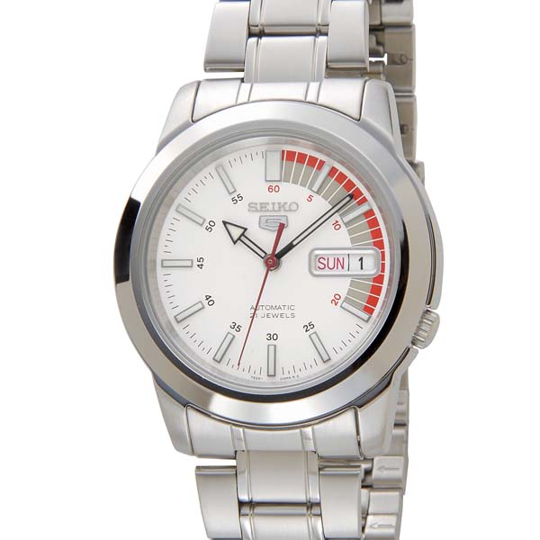 【楽天市場】セイコー SEIKO セイコー5 メンズ 腕時計 SNKK25K1 ファイブ オートマチック シルバー：s-select