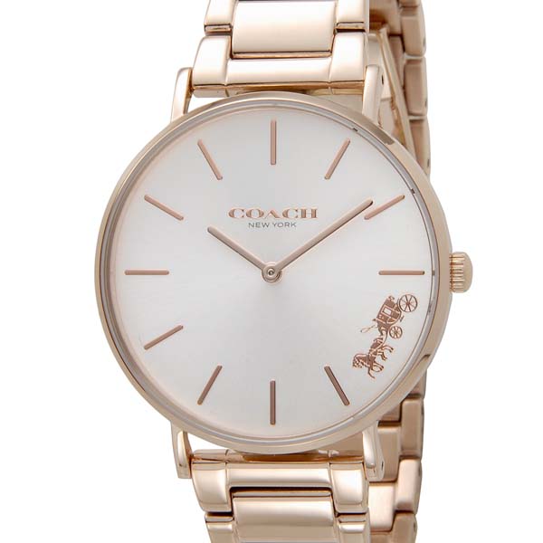 【楽天市場】コーチ COACH 腕時計 レディース シルバー×ピンクゴールド 14503576 PERRY ペリー：s-select