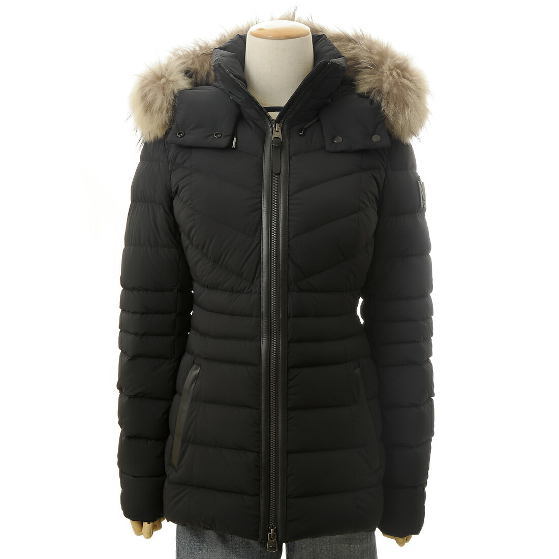 【楽天市場】MACKAGE マッカージュ ダウンジャケット レディース ブラック PATSYFR BK PATSY FR パッツィー：s-select