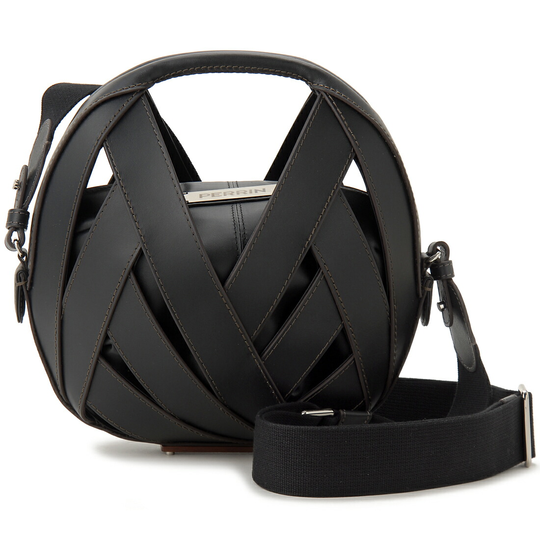 【楽天市場】PERRIN PARIS ペランパリ ショルダーバッグ レディース ブラック RIV31CALWS BK LE PETIT PANIER ル プチパニエ：s-select
