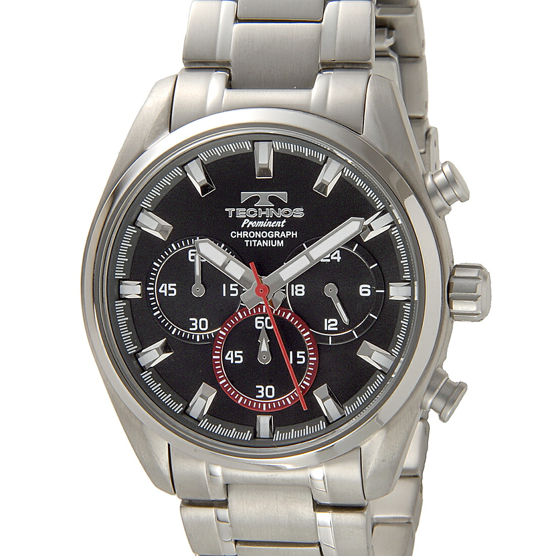 【楽天市場】楽天大感謝祭 TECHNOS テクノス プロミネント クロノグラフ TP0602IB メンズ 腕時計：s-select