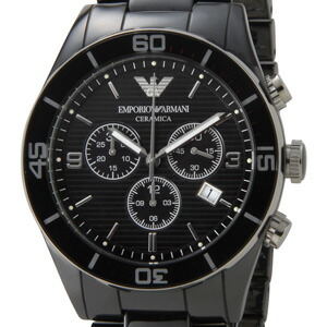 【楽天市場】エンポリオ アルマーニ EMPORIO ARMANI メンズ 腕時計 セラミカ ブラック クロノグラフ AR1421：s-select