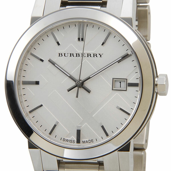 【楽天市場】バーバリー BURBERRY BU9000 The City シティ クォーツ シルバー 腕時計 メンズ 新品：s-select