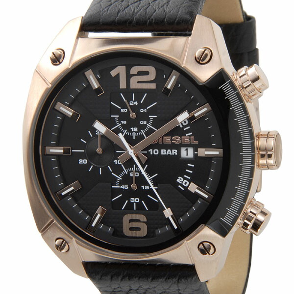【楽天市場】ディーゼル DIESEL 腕時計 DZ4297 OVERFLOW オーバーフロー クロノグラフ クオーツ ブラック メンズ 時計 ...