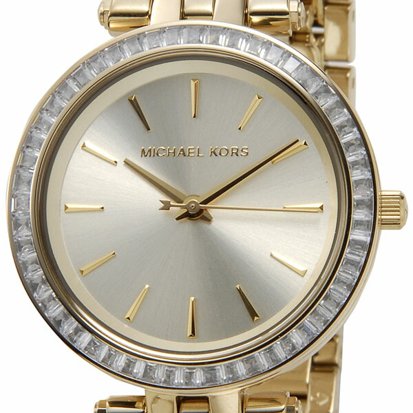 【楽天市場】マイケルコース Michael Kors 時計 レディース MK3365 Mini Darci ミニ ダーシー ゴールド 新品：s ...