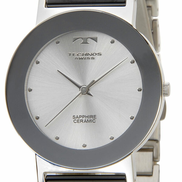 【楽天市場】テクノス TECHNOS TBM674TS セラミック クォーツ シルバー メンズ腕時計：s-select
