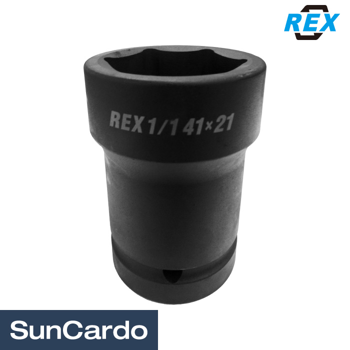 【楽天市場】【6/1 ワンダフルデー期間P最大26倍】【10％OFF】工具 整備 タイヤ交換 REX(レックス) 1/1”(25.4mm) インパクト・コンビネーションソケット REX4121 ...