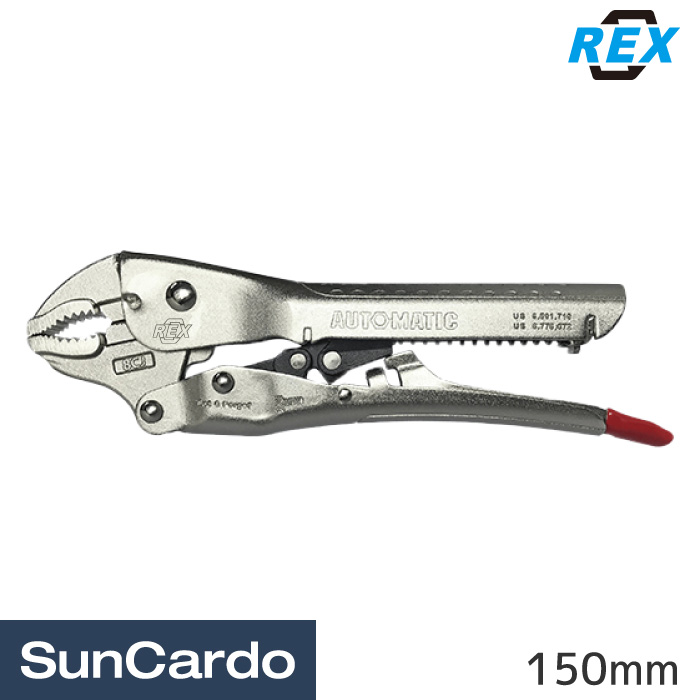 【楽天市場】【新春ポイントアップ祭期間P最大25倍】工具 整備 バイスプライヤー REX(レックス) オートグリッププライヤー 150mm RT169-6CI：工具・カー用品のSunCardo