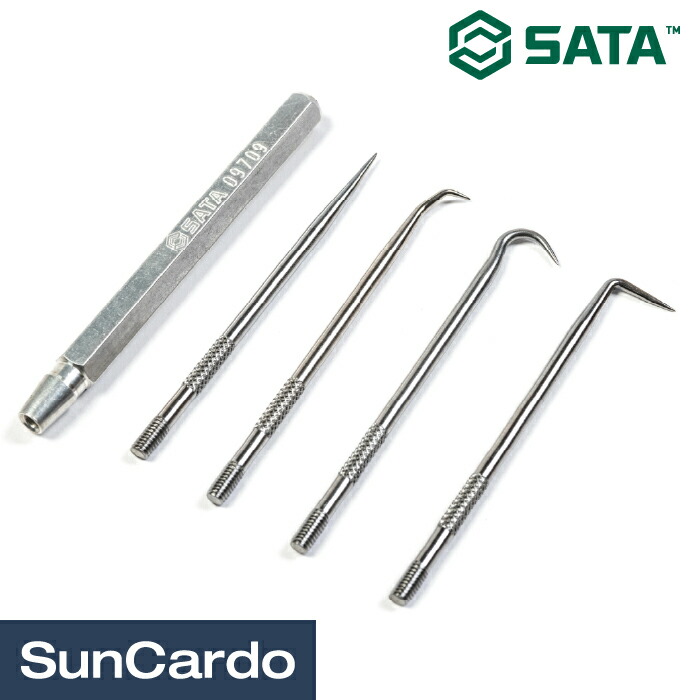 【楽天市場】工具 整備 Oリング オイルシール ピックツール リムーバー SATA Tools サタツールズ SATA(サタ) フック＆ピック ...