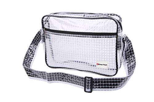 【楽天市場】Elmar Port クリーンルーム用バッグ 透明バッグ スケルトンバッグ (肩掛け (35cmx25cm))：サンデーモーニング ...