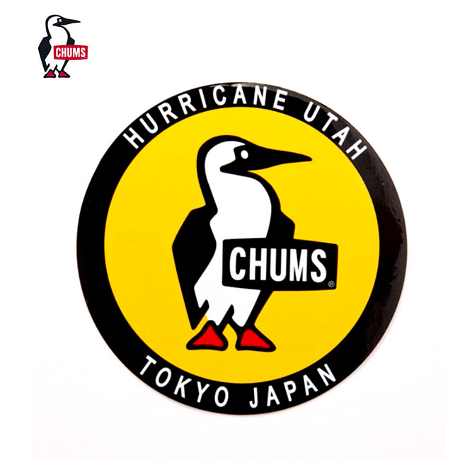 【楽天市場】チャムス ステッカーラウンドブービーバード CHUMS Sticker Round Booby Bird CH62-0156 ...