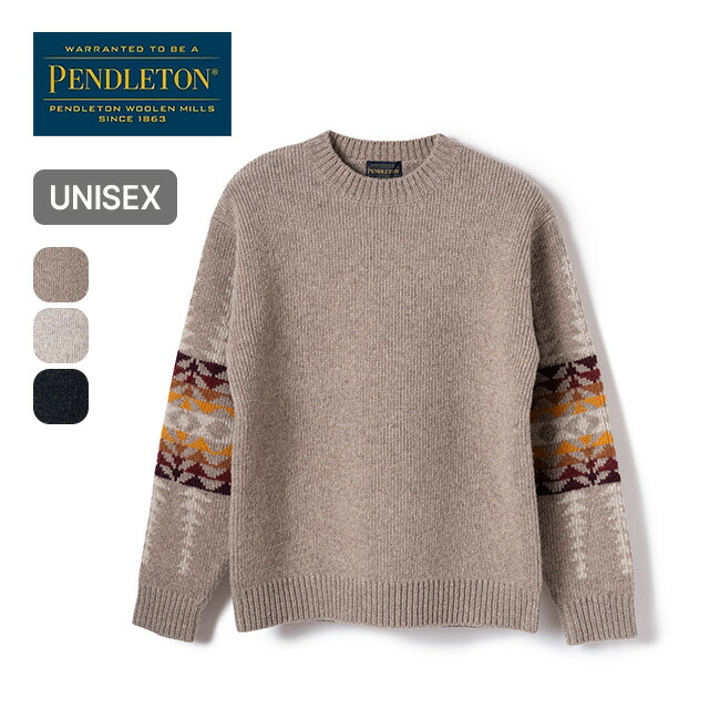 【楽天市場】【SALE Max40%OFF】ペンドルトン クルーネック ユニセックス PENDLETON 4575-8004 メンズ レディース トップス セーター おしゃれ キャンプ ...