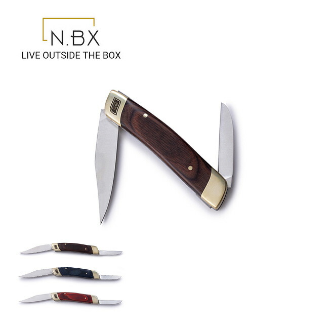 【楽天市場】【SALE Max60%OFF】ノーボックス ダブルブレードウィットラーナイフ N.BX Double Blade Knife ...