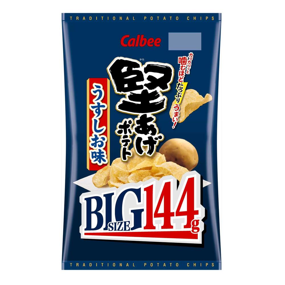 【楽天市場】 カルビー 堅あげBIGうすしお味 144g 【12個セット】：サンドラッグe-shop