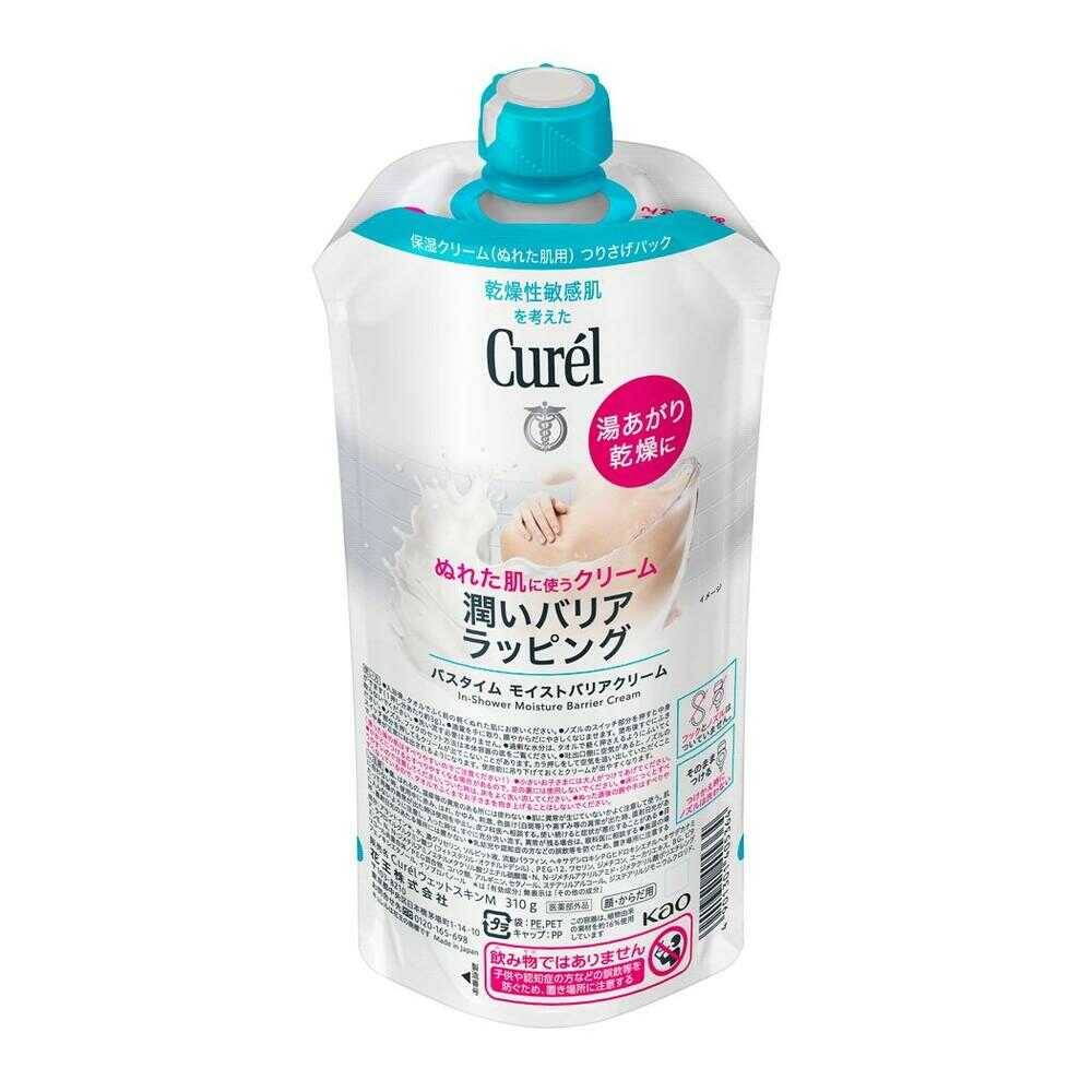 【楽天市場】【医薬部外品】花王 キュレル（curel） バスタイム モイストバリアクリーム つけかえ用 310g：サンドラッグe-shop