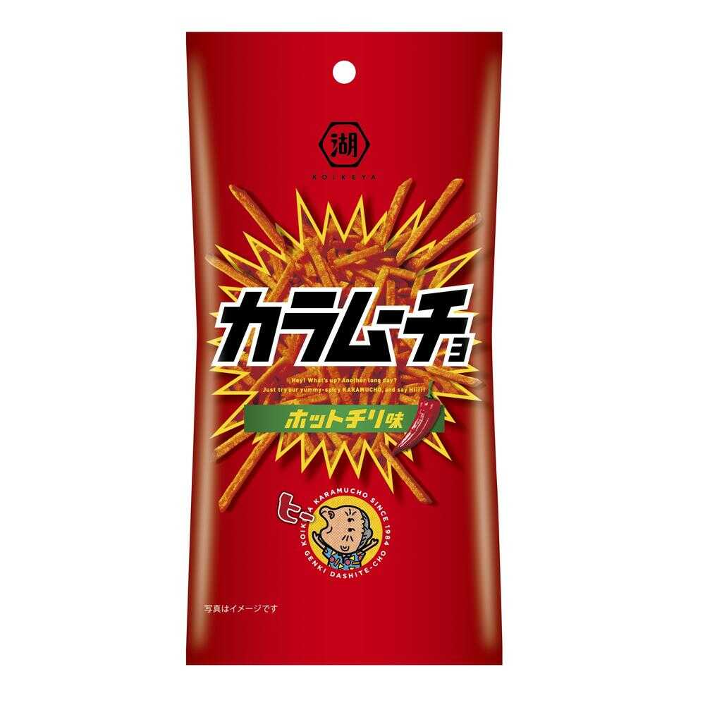 【楽天市場】 湖池屋 スリムバッグ スティックカラムーチョ ホットチリ味 34g 【6個セット】：サンドラッグe-shop