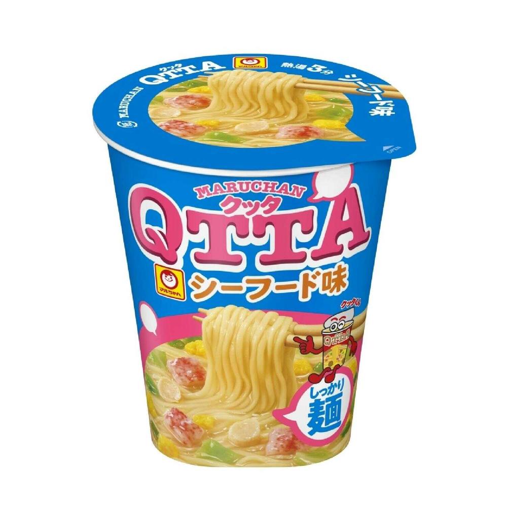 【楽天市場】 東洋水産 MARUCHAN QTTA シーフード味 77g 【12個セット】：サンドラッグe-shop