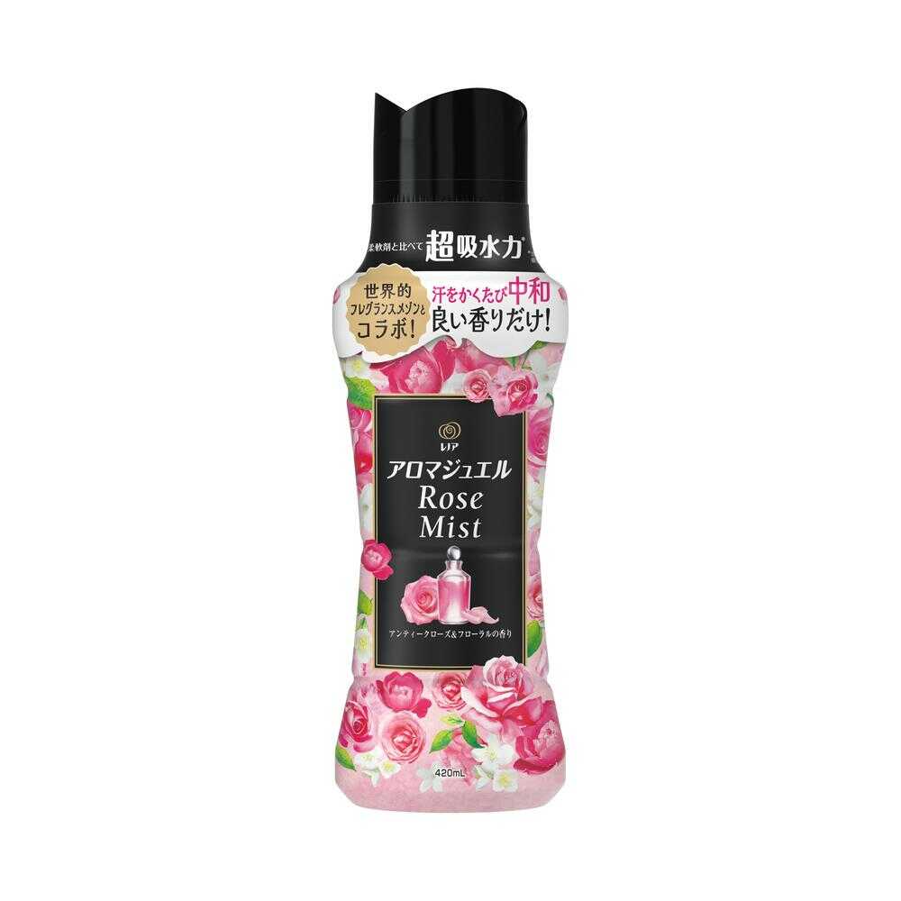 【楽天市場】P&G レノア アロマジュエル Rose Mist 香り付けビーズ アンティークローズ&フローラルの香り 本体 420ml：サンドラッグe-shop