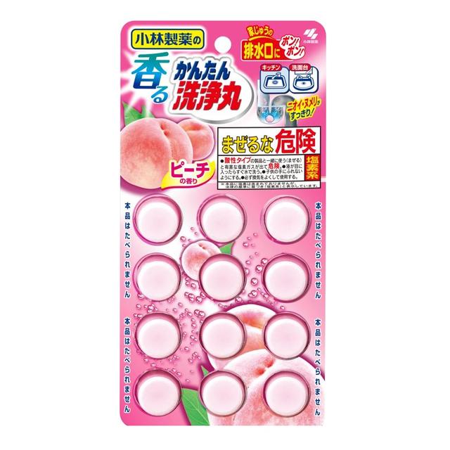 【楽天市場】香るかんたん洗浄丸 ピーチの香り 12錠 【2個セット】：サンドラッグe-shop