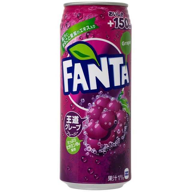 【楽天市場】 コカコーラ ファンタ グレープ 缶 500ml 【24個セット】：サンドラッグe-shop