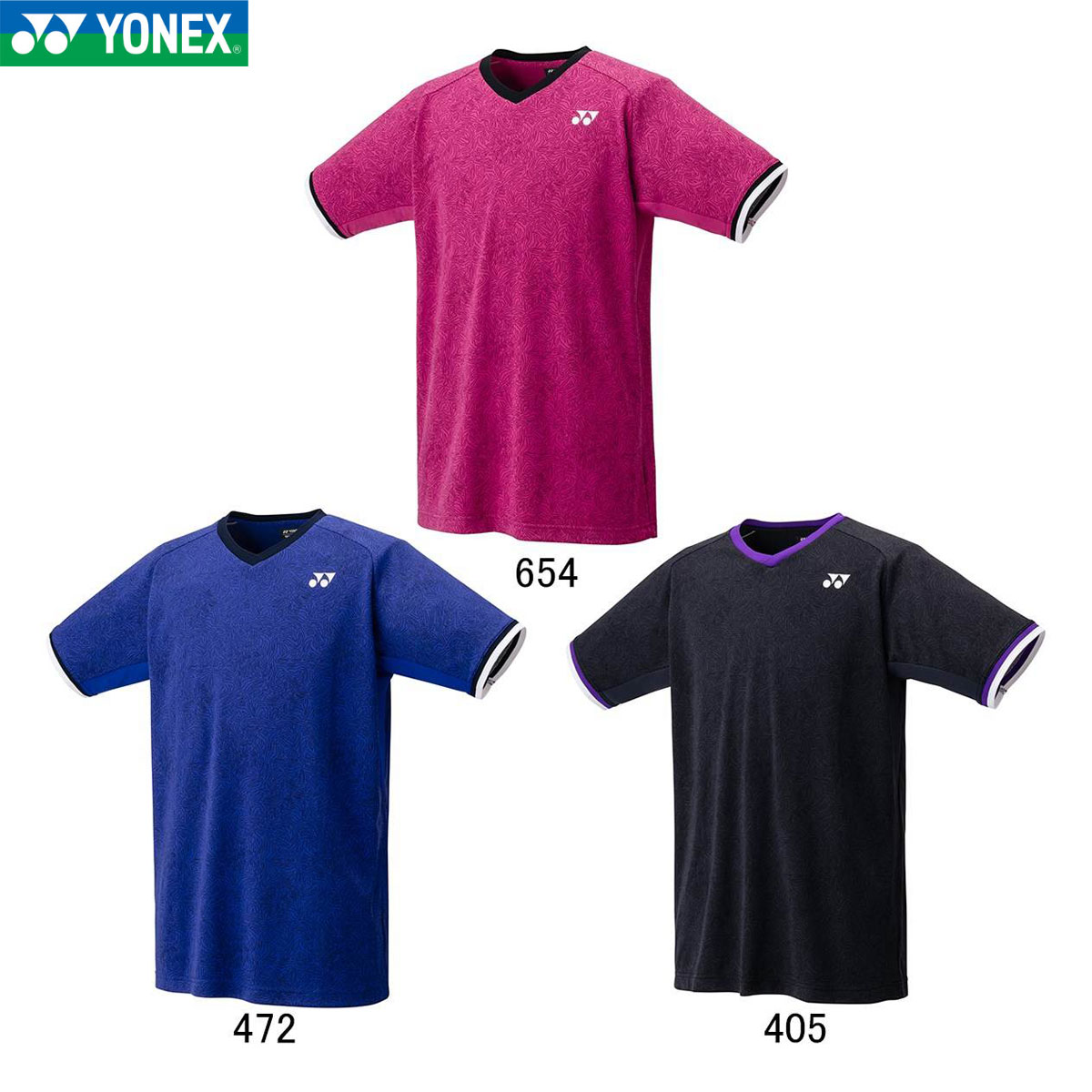 【楽天市場】YONEX 10672 ユニゲームシャツ ウェア(ユニ・メンズ) バドミントン・テニス ヨネックス 2025SS【日本バドミントン ...