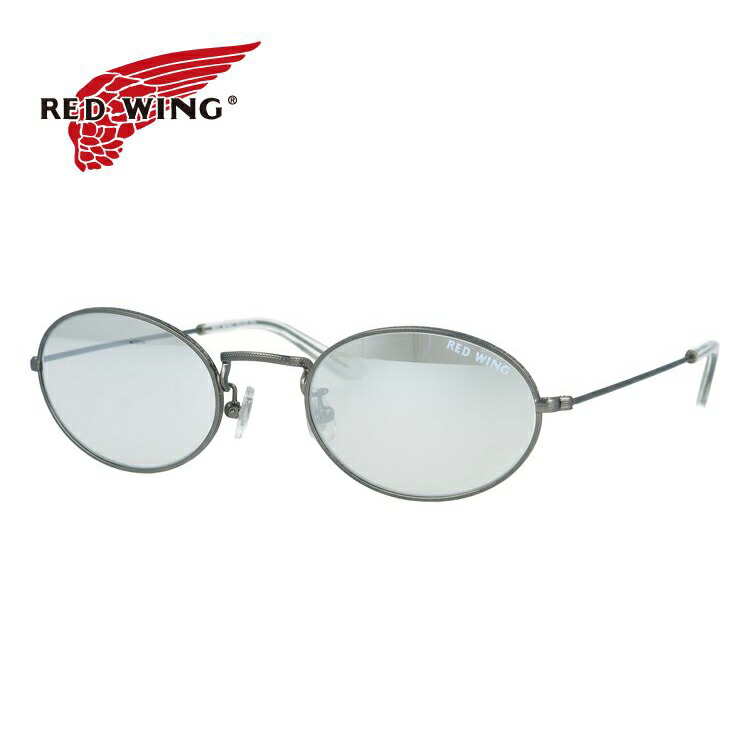 【楽天市場】レッドウィング サングラス ミラーレンズ RED WING RW-002 2 50サイズ オーバル型 ユニセックス メンズ ...