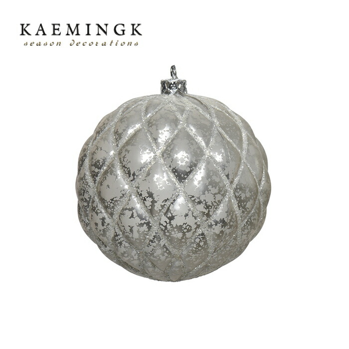 【楽天市場】KAEMINGK(カイミング)オランダ直輸入 キルトカットボール[2]マット(艶なし)1個入 クリスマスツリー オーナメント クリスマスオーナメント 北欧 サングッド ...