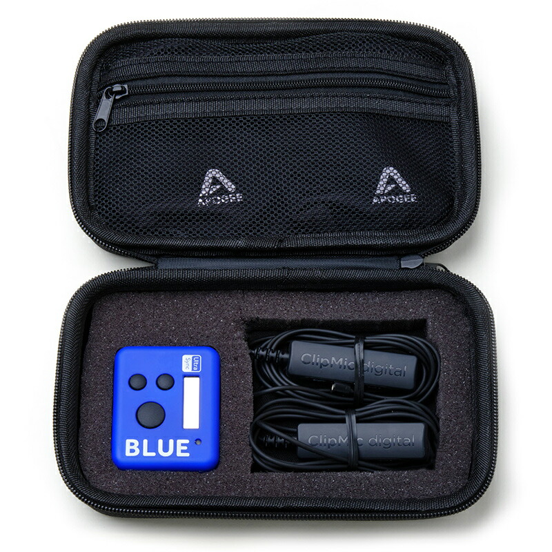 【楽天市場】APOGEE CLIPMIC DIGITAL 2 x 2本 + ULTRASYNC BLUE WIRELESS TIME CODE ...