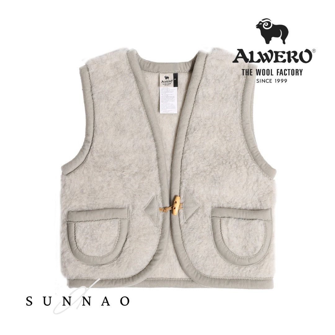 【楽天市場】＜ALWERO＞Body warmer Alpen junior - LIGHT GRAY（正規販売店）：SUNNAO楽天市場店