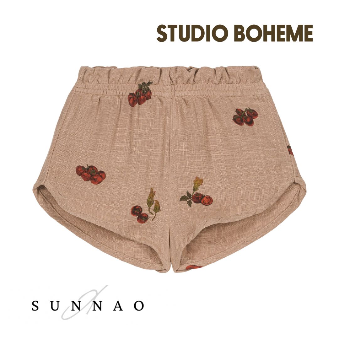 【楽天市場】＜STUDIO BOHEME PARIS＞ SHORTS GEORGETTE - NOUGAT / TOMATO：SUNNAO楽天市場店